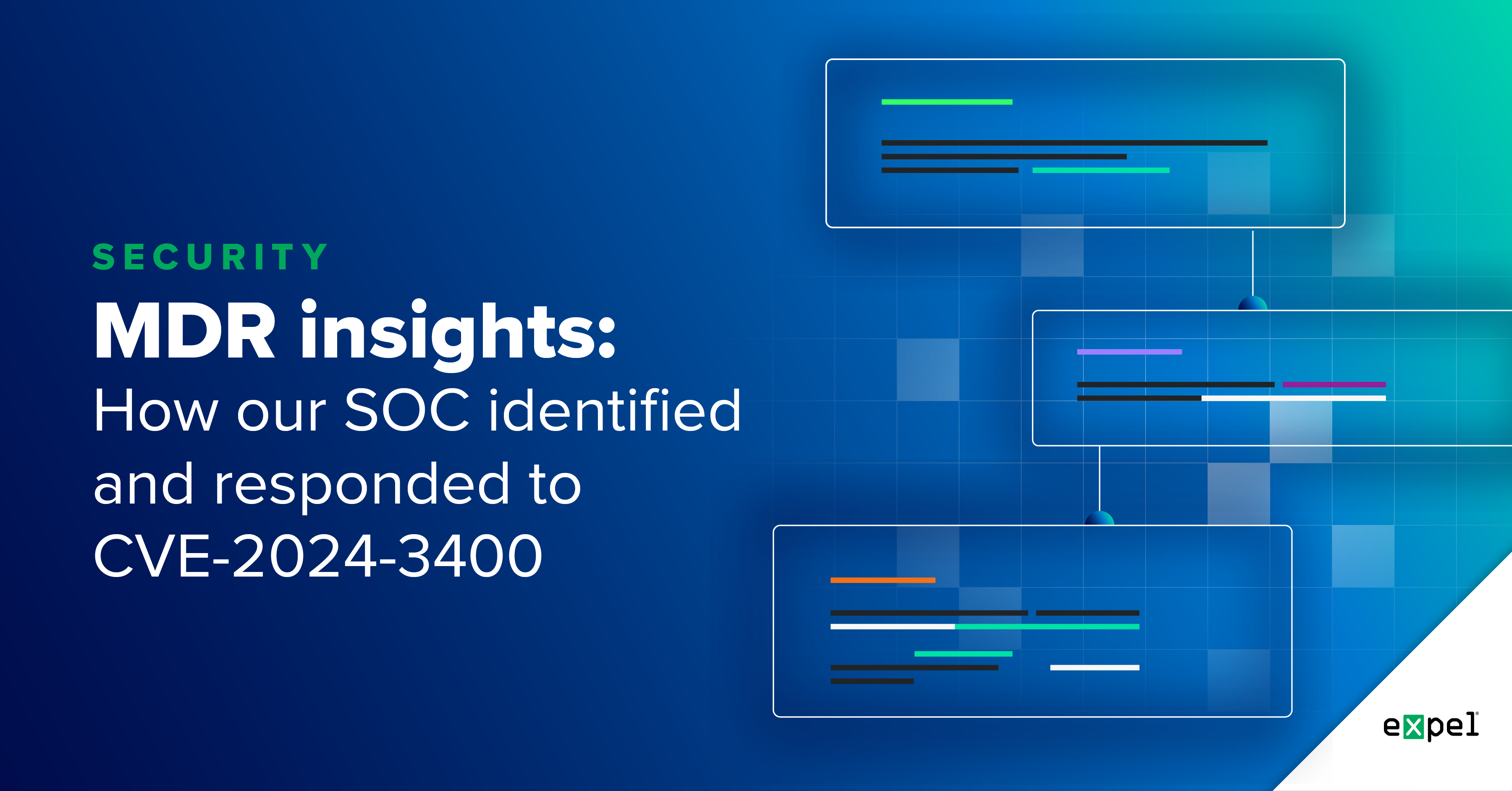 MDR insights: how our SOC identified & responded to CVE-2024-3400 | Expel